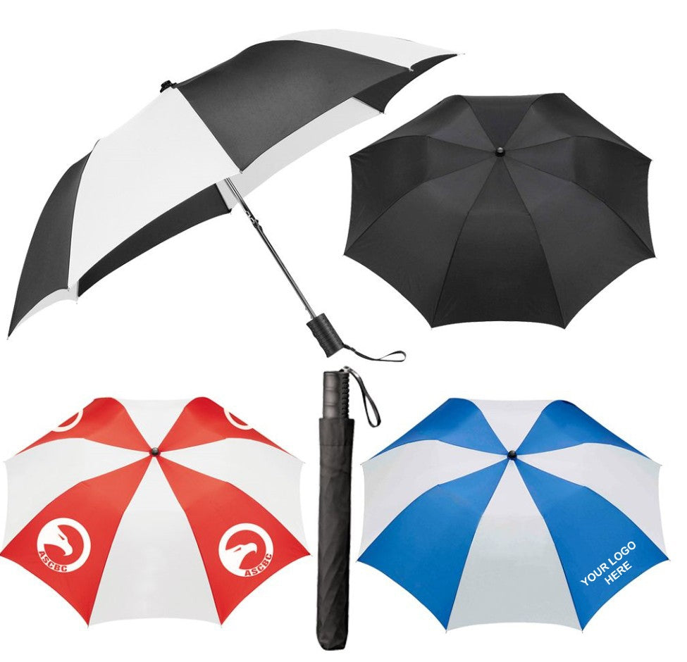 Logo Printed Auto Open Compact Umbrellas | Australia – Umbrella Planet